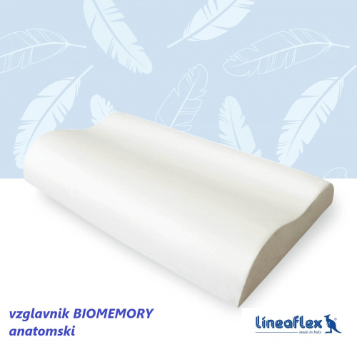 vzglavnik BIOMEMORY anatomski - Trgovina Lineaflex